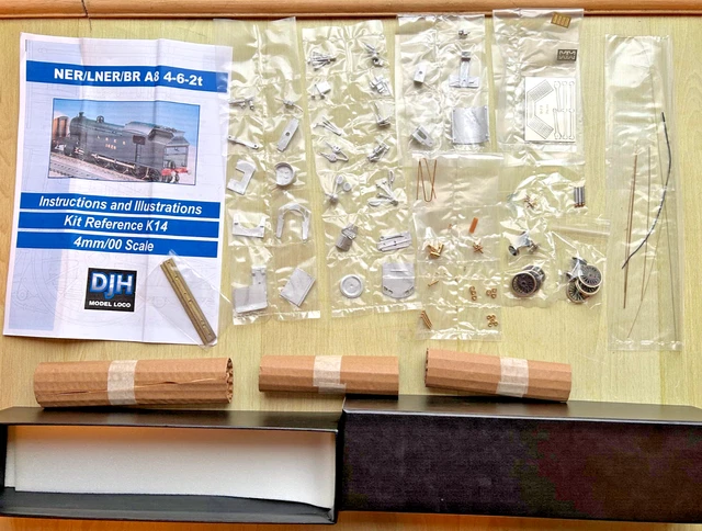 DJH EX-NER/LNER/BR A8 4-6-2T loco white metal kit 4mm scale, new ...