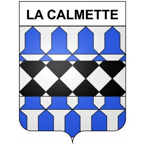 LA CALMETTE 30 ville Stickers blason autocollant adhésif EUR 6,99 ...