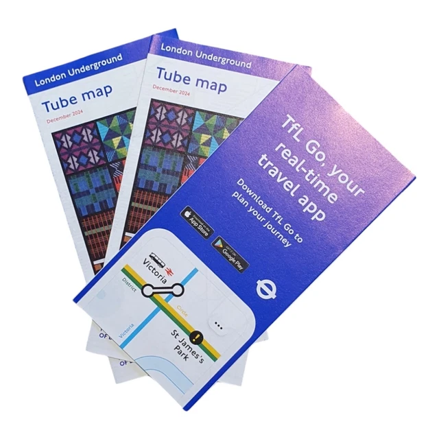 3X NEW DECEMBER 2024 London Underground Tube Map Pocket Sized MINT ...