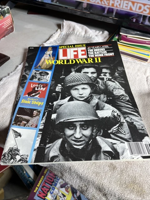 LIFE SPECIAL ISSUE, World War II, 40 Years Later, Spring/Summer 1985 £ ...