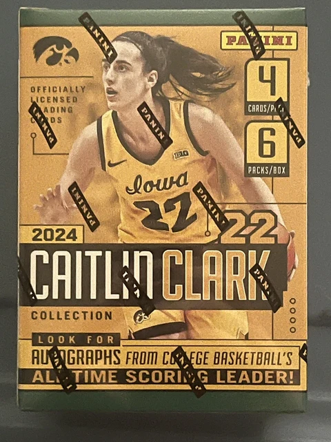 2024 PANINI CAITLIN Clark Collection Blaster Box Factory Sealed $64.43 ...