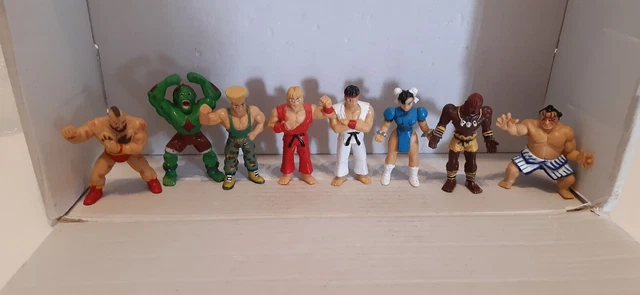 RARE COMPLETE SET Street Fighter Mini Figures. Bootleg. Capcom EUR 200 ...