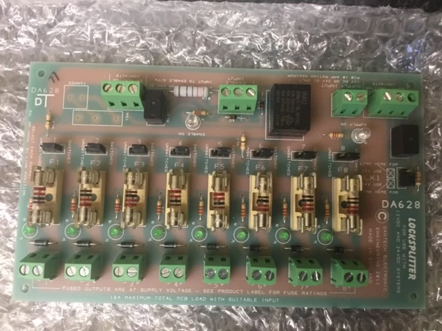 DANTECH DA628-U CCTV Lock Splitter PCB 12VDC/24VDC **NEW IN BOX** £7.99 ...
