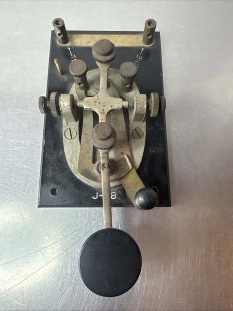 ORIGINAL VINTAGE WW2 US Army Signal Corps Type J-38 Telegraph Code Key ...