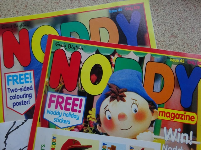 ENID BLYTON'S NODDY MAGAZINE - Nos.45,46. - VINTAGE CHILDREN'S ...