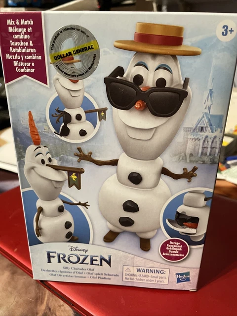 DISNEY FROZEN 2 Olaf Silly Charades 13 Piece Mix & Match Figure Toy $7. ...
