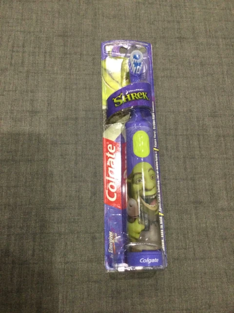 RARE VINTAGE (2006) Colgate Dreamworks Shrek battery child toothbrush ...
