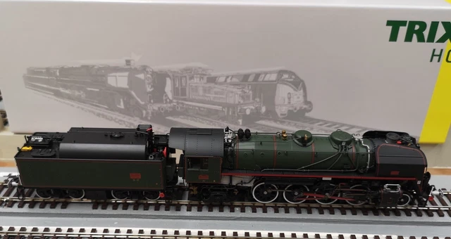 LOCOMOTIVE STEAM LOCOMOTIVE 141 R.1244 SNCF SBB Digital Son, Ep VI TRIX ...