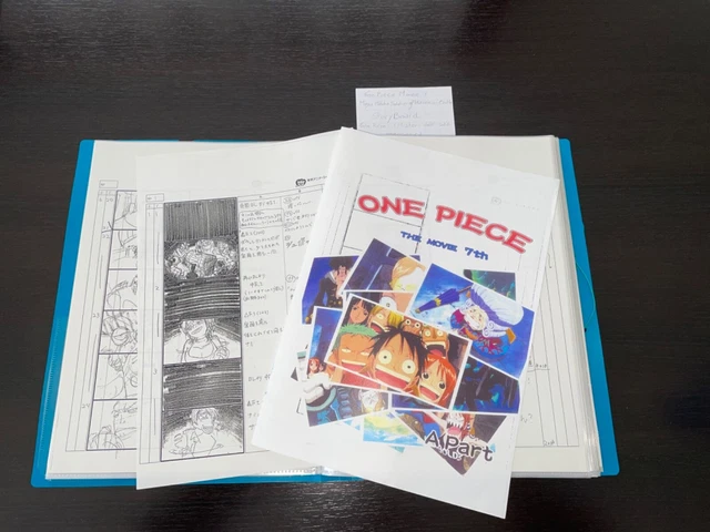 ONE PIECE STORYBOARD The Movie 7H - Toei Animation - Très Rare EUR 750 ...