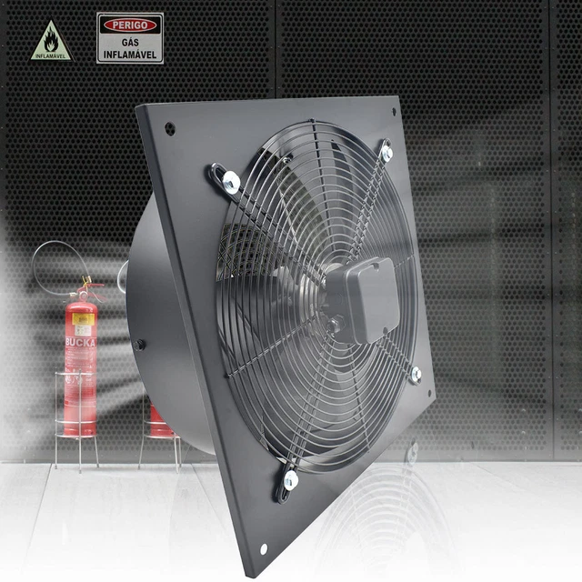 INDUSTRIAL VENTILATION EXTRACTOR Axial Exhaust Commercial Air Blower ...