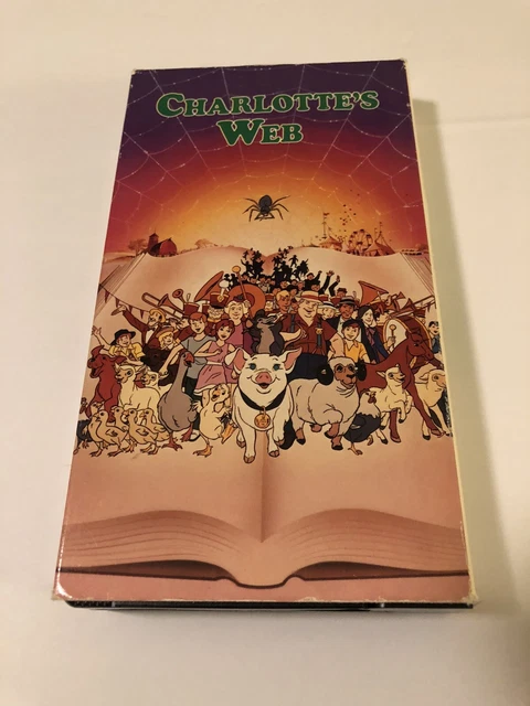 CHARLOTTE'S WEB VHS 1993 Paramount McDonald's Promo Vintage Animated ...
