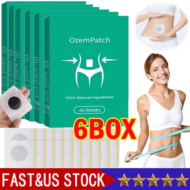 1-6BOX 2025 REJUVACARE Ozem patch Plant Ingredients Slimming and ...