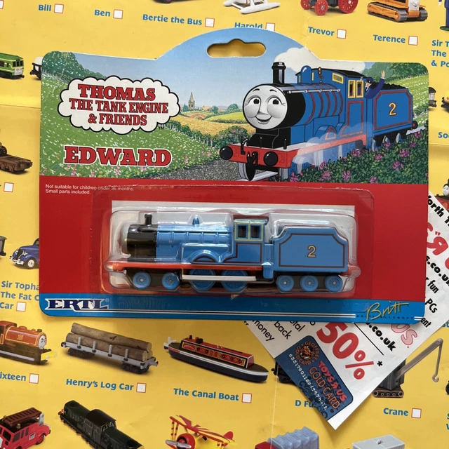 ERTL THOMAS THE Tank Engine and Friends: EDWARD UNOPENED 1993 new 👍 £26 ...
