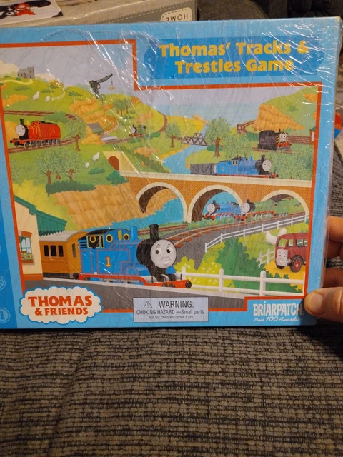 THOMAS & FRIENDS Thomas' Tracks & Trestles Game Briarpatch 2003 $7.91 ...