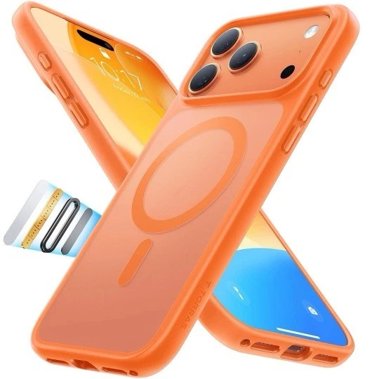 TORRAS IPHONE 17 Pro Case with MagSafe 12FT Military Grade Shockproof ...