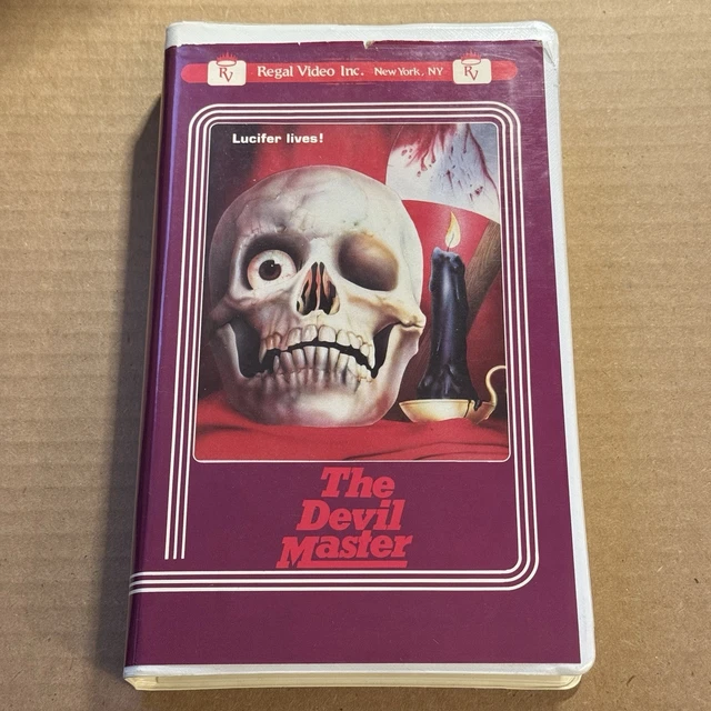 THE DEVIL MASTER AKA Demon Lover VHS (1977) Regal Video Inc HORROR ...