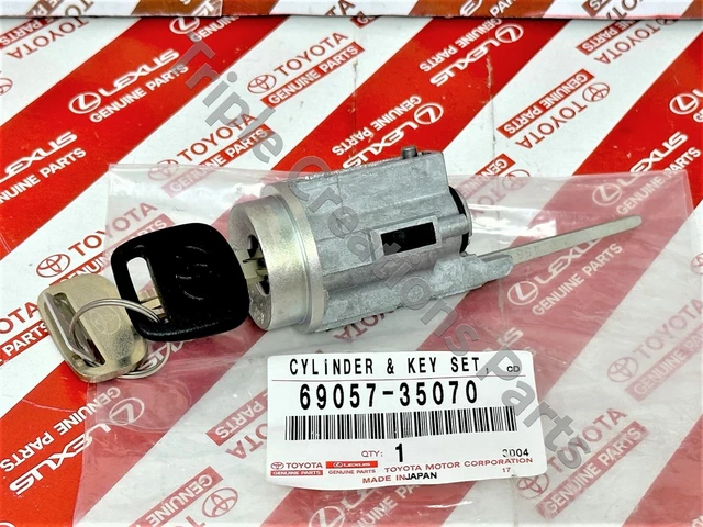 69057-35070 GENUINE TOYOTA 4Runner Tacoma Ignition Lock Cylinder & Key ...