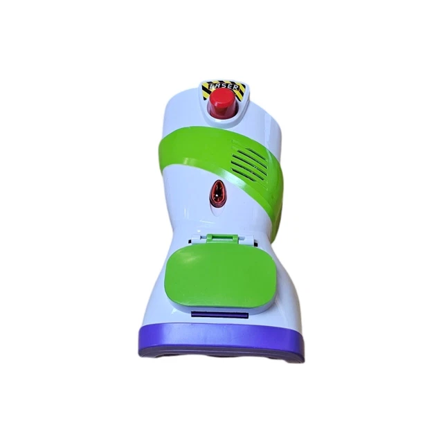 DISNEY PIXAR TOY Story Buzz Lightyear Wrist Blaster Disc Launcher Retro ...
