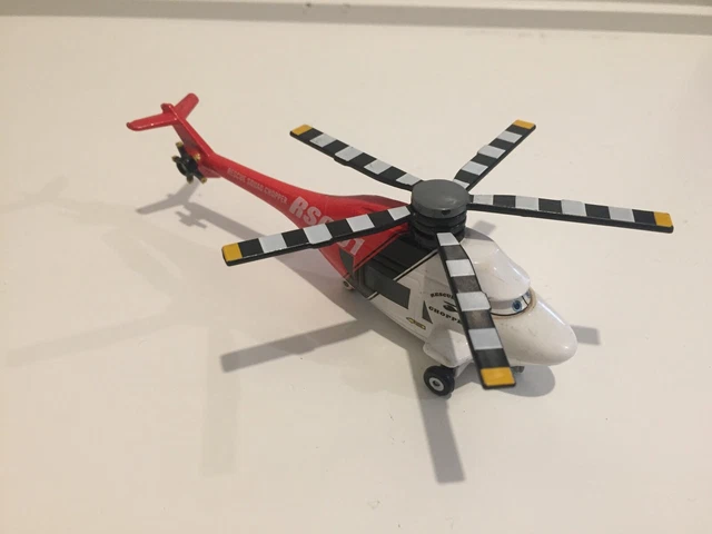 DISNEY PIXAR CARS TOON RESCUE SQUAD CHOPPER HELICOPTER 1:55 Diecast ...