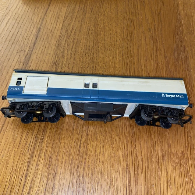 TRIANG HORNBY R23 Br Royal Mail Operating Coach Blue & Grey Rn M30224 ...