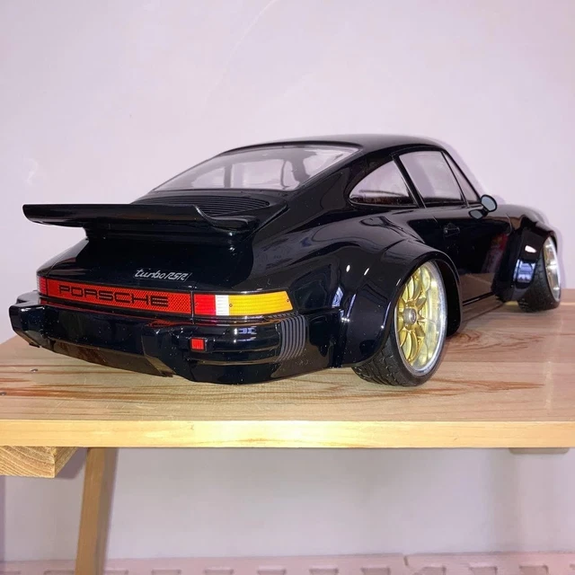 TAMIYA PORSCHE 934 RC Body Black Painted Body Only Accessories Included ...