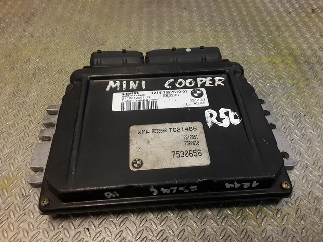 MINI R50 ENGINE ECU Control Unit for COOPER r50 W10B16 1.6 Petrol 85kw ...