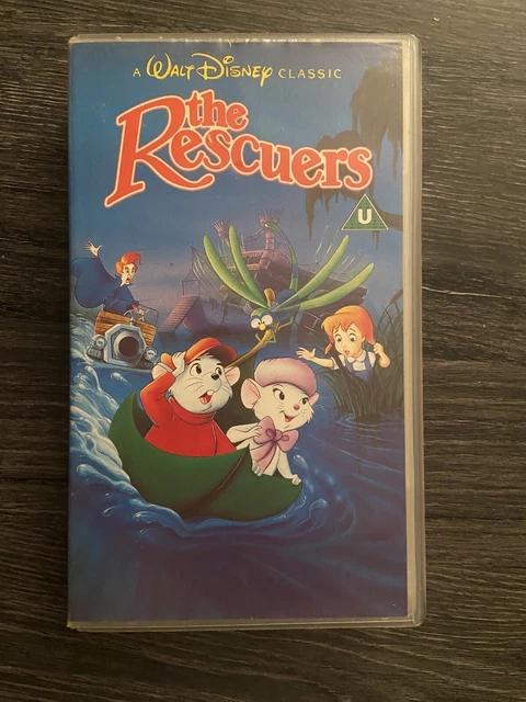 VINTAGE WALT DISNEY The Rescuers VHS Video Tape In Original Case £2.99 ...