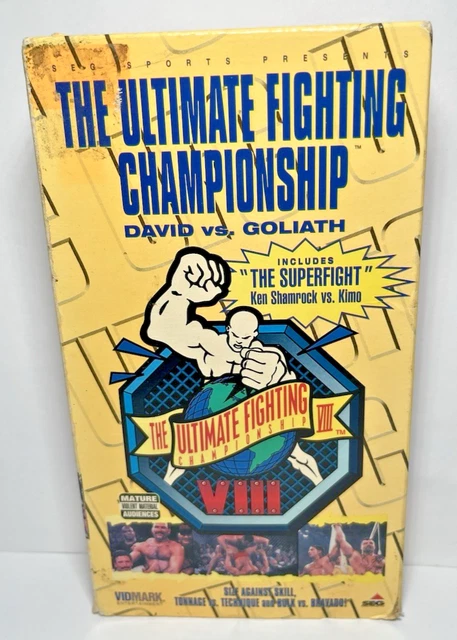 UFC 8 FROM Puerto Rico Ultimate Fighting Championship David VS Goliath ...