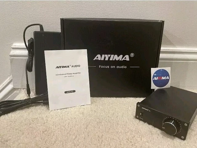 AIYIMA A07 TPA3255 mini Amplifier 2.0 Channel 300Wx2 HiFi Power Amp ...