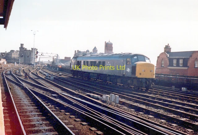 RAILWAY PHOTO 6X4 Class 45 45046 Light Engine Newcastle c1986 £1.50 ...