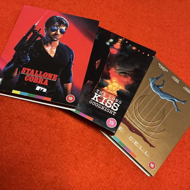 LIMITED EDITION ARROW Video 4k bundle: Cobra/ The Long Kiss Goodnight ...