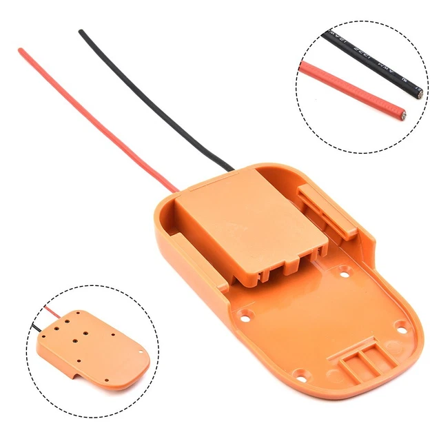 12 AWG POWER Dock Adapter For RIDGID 18V For AEG 18V Power Connectors*1 ...