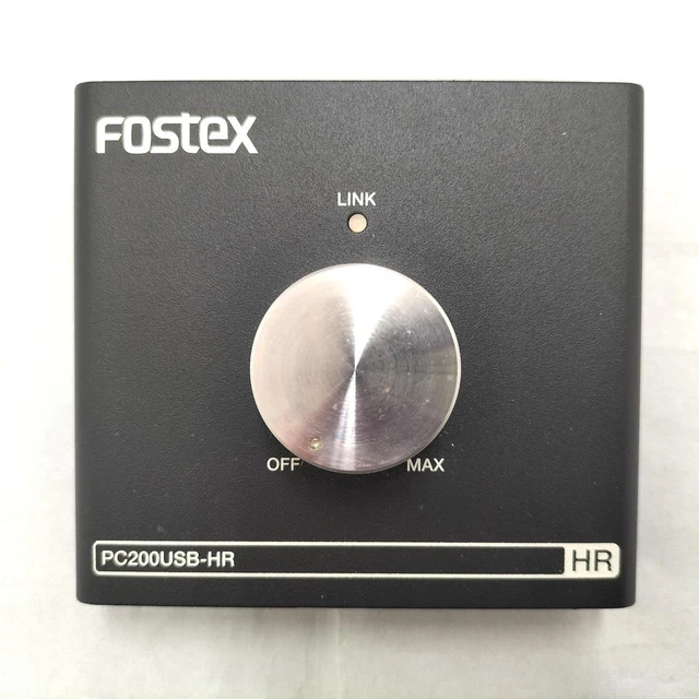 FOSTEX MODÈLE NUMÉRO :PC200USB-HR Personnel Amplificateur EUR 221,53 ...