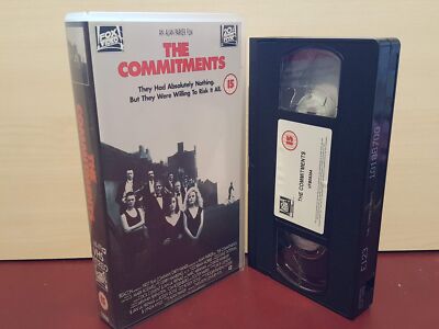 THE COMMITMENTS - Robert Arkins - Michael Aherne - PAL VHS Video Tape ...