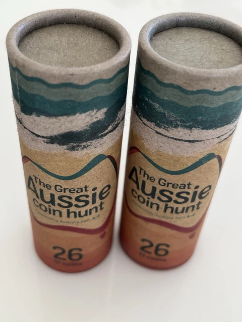 2019 THE GREAT Aussie Coin Hunt 1 Full Set Of 26 $1 Coins Folder And ...
