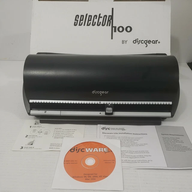 SELECTOR 100 CD / DVD Storage System By Discgear $22.40 - PicClick CA