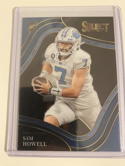 SAM HOWELL 2022 Panini Select Draft Picks recrue niveau terrain RC #103 ...