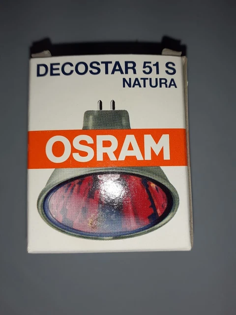 OSRAM DECOSTAR 51S lampadina alogena NATURA 20W 12V 44867 WFL GU5.3 38 ...
