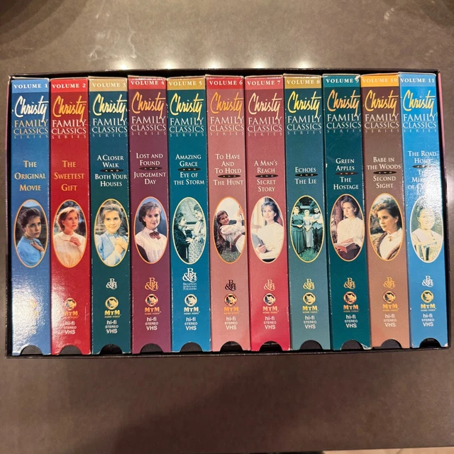 CHRISTY THE COMPLETE Box Set Volume 1-11 Vhs Tapes 1994 Family Classics ...