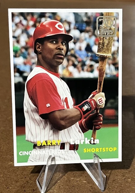 INSERT BARRY LARKIN 70 YEARS OF TOPPS 2021 Reds Cincinnati EUR 0,92 ...
