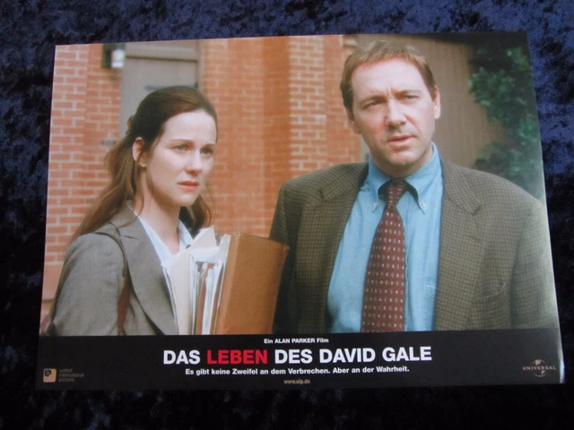 VIE DE DAVID Gale Hall Cartes / Stills - Kevin Spacey,Kate Winslet ...