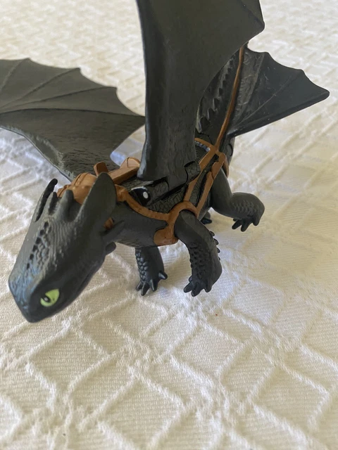 DREAMWORKS -HOW TO Train Your Dragon - Toothless Black Action Figure ...