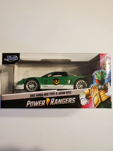 JADA TOYS POWER Rangers 2002 Honda NSX Type-R Japan Spec Die Cast ...