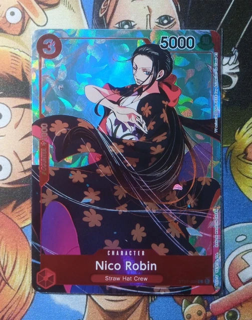 NICO ROBIN (ST01-008) ONE PIECE CARD GAME alternative art common ENG card EUR 8,00 - PicClick IT