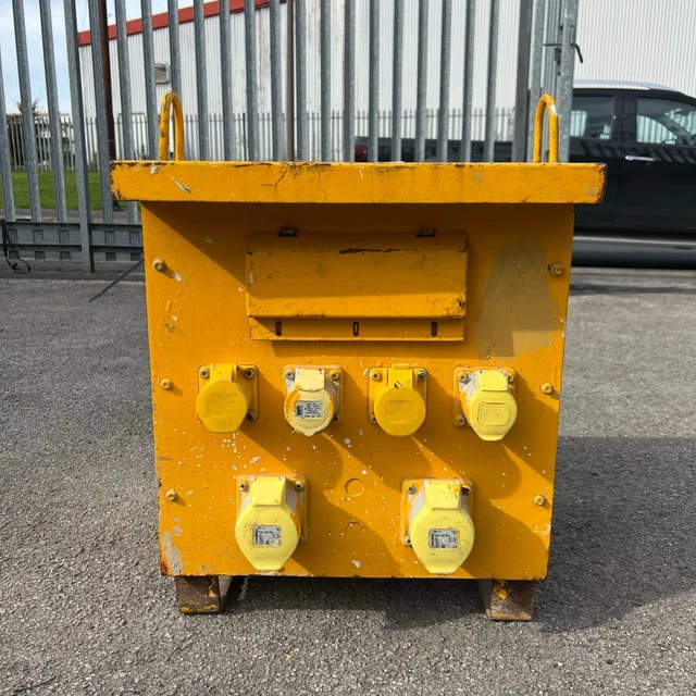THREE PHASE SITE Transformer 10KVA 415v to 110v 3ph 16a 32a Sockets ...
