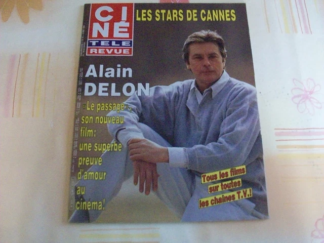 CINE REVUE 1986 N°19 8 Mai Alain Delon EUR 6,00 - PicClick FR