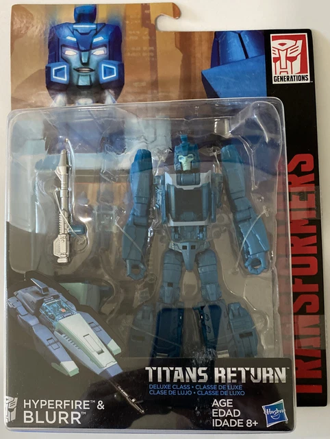 TRANSFORMERS GENERATIONS TITANS Return DeluxeClass Autobot Hyperfire ...