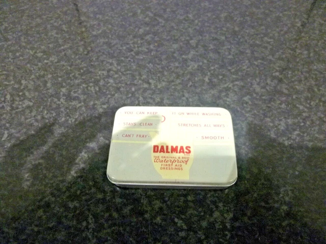VINTAGE DALMAS FIRST aid Dressing tin £10.78 - PicClick UK