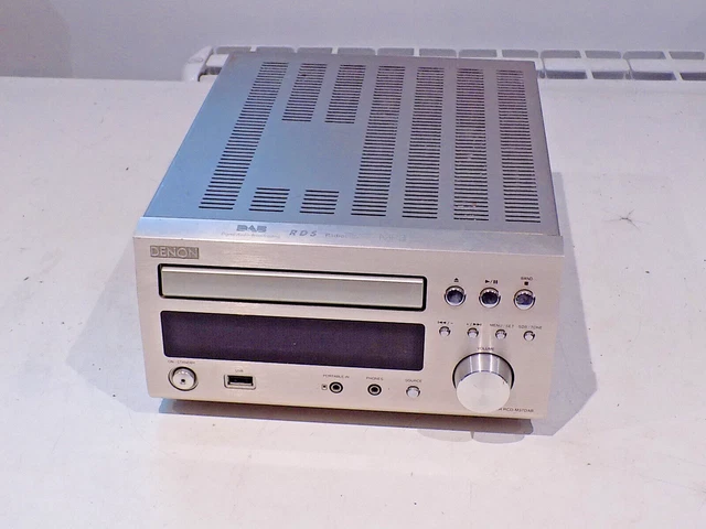 DENON RCD-M37DAB CD Compact Disc Receiver DAB tuner hifi Quality tested ...