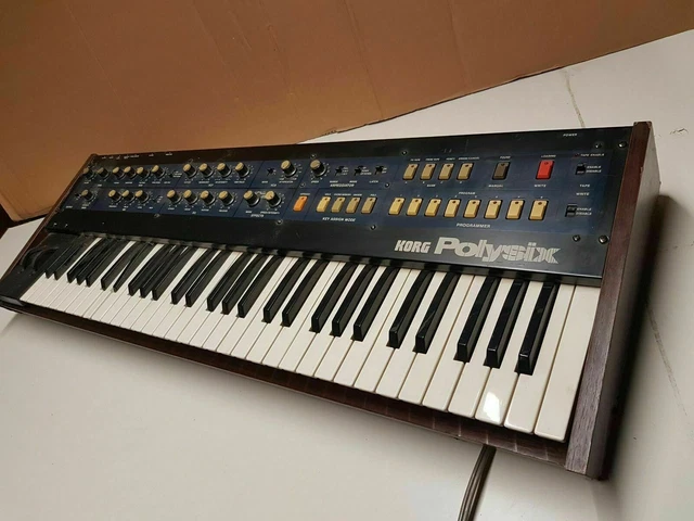KORG POLYSIX SYNTHESIZER EUR 1.998,00 - PicClick DE